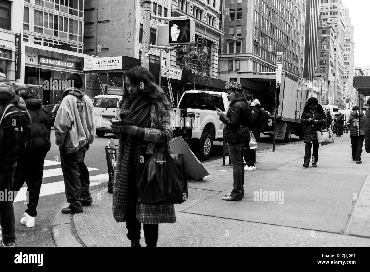 Midtown South, New York City, NY, USA, Street Scene Stock Photo - Alamy