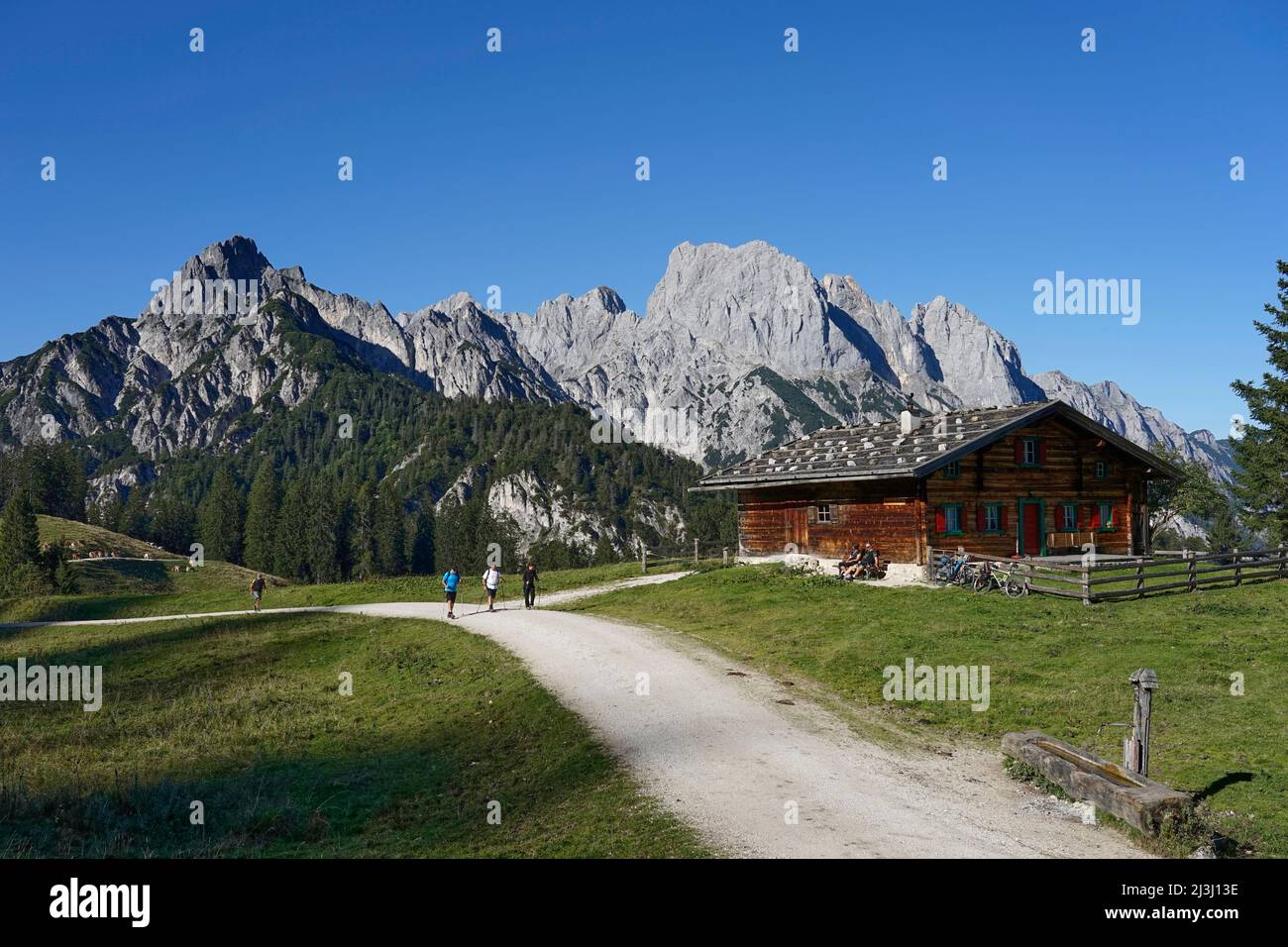 Austria, Salzburger Land, Pinzgau, Hirschbichlpass, Litzlalmen ...