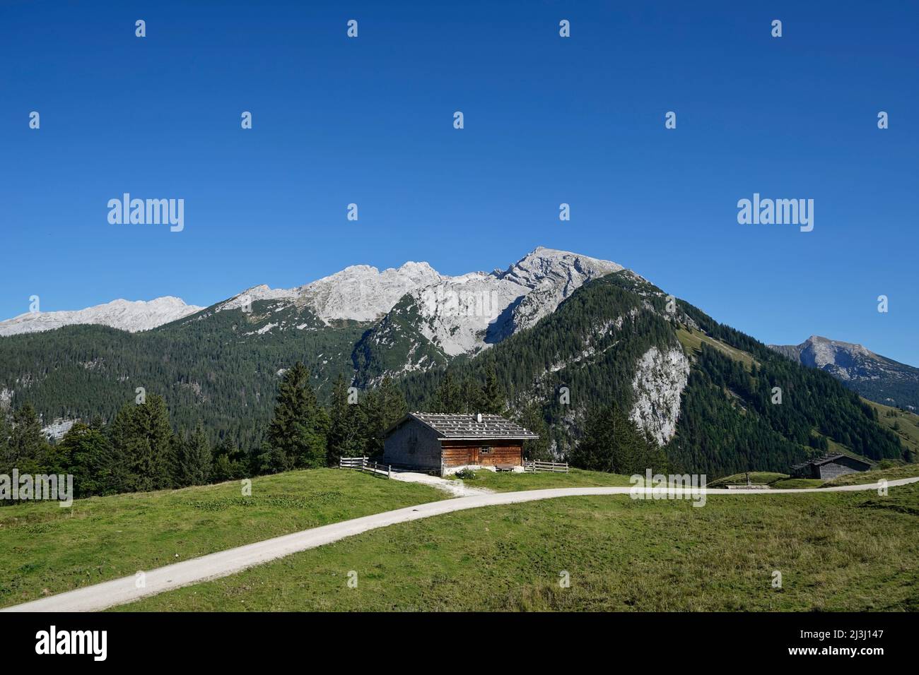 Mountain hut gramlerkaser hi-res stock photography and images - Alamy