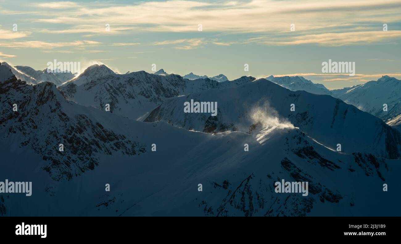 Cold winter day in lechtal alps hi-res stock photography and images - Alamy