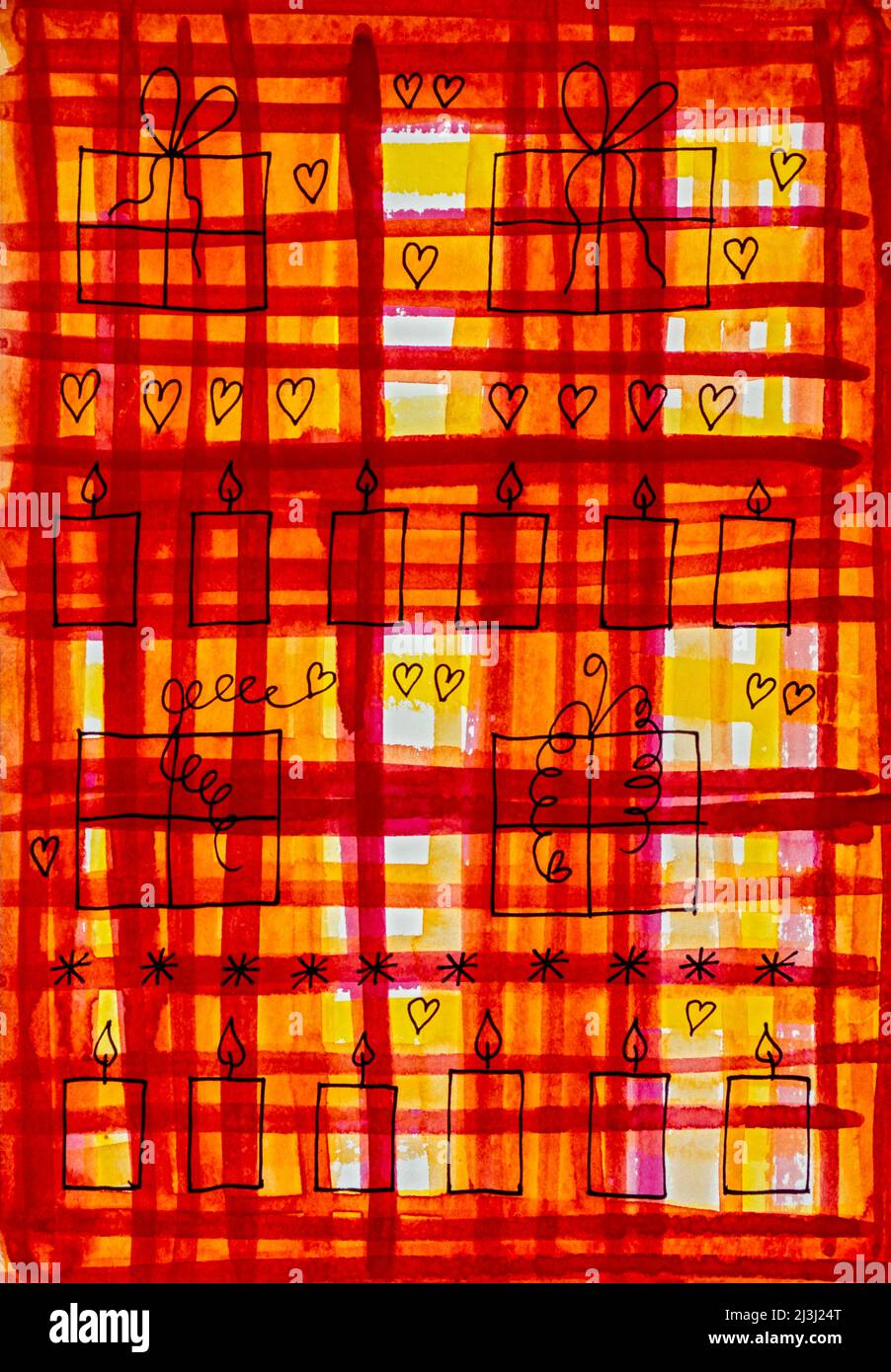 Red checkered pattern hi-res stock photography and images - Alamy