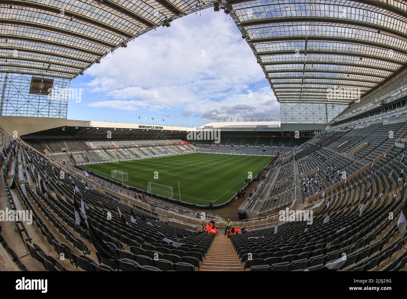 general view of St. James' Park, Home of Newcastle United Stock Photo ...