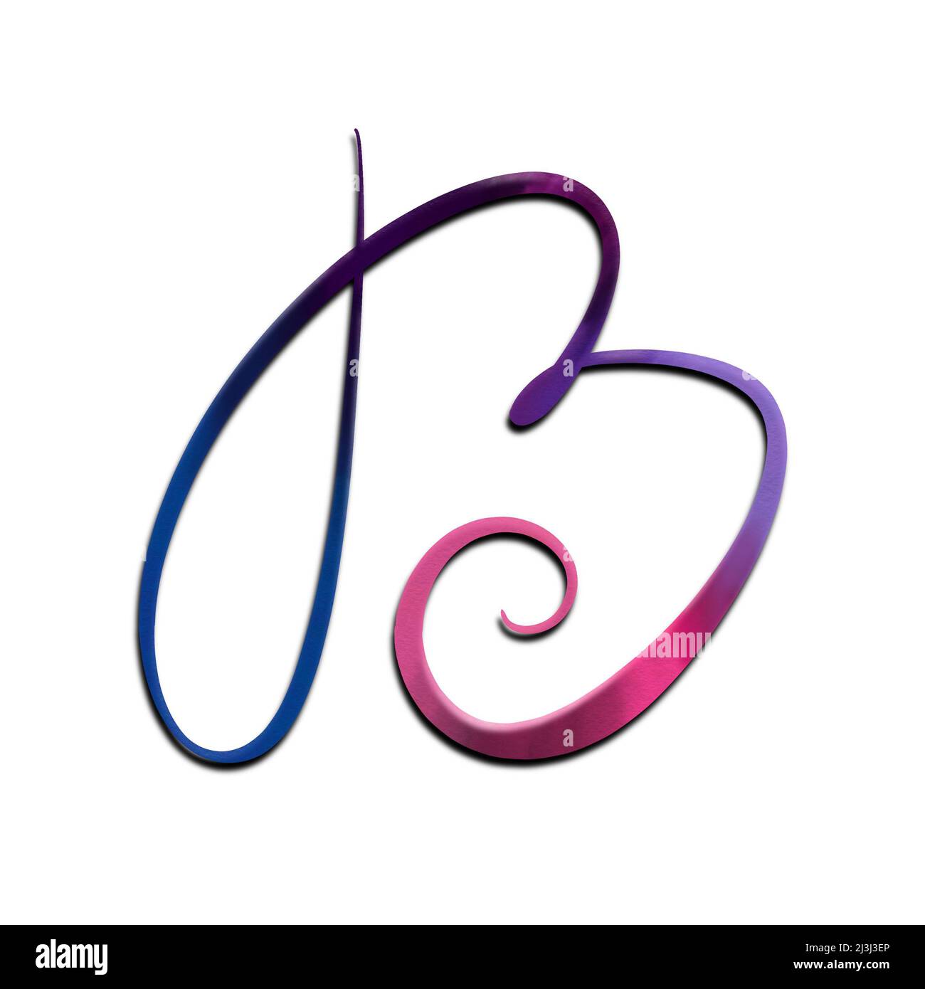 Lettering letter b hi-res stock photography and images - Alamy