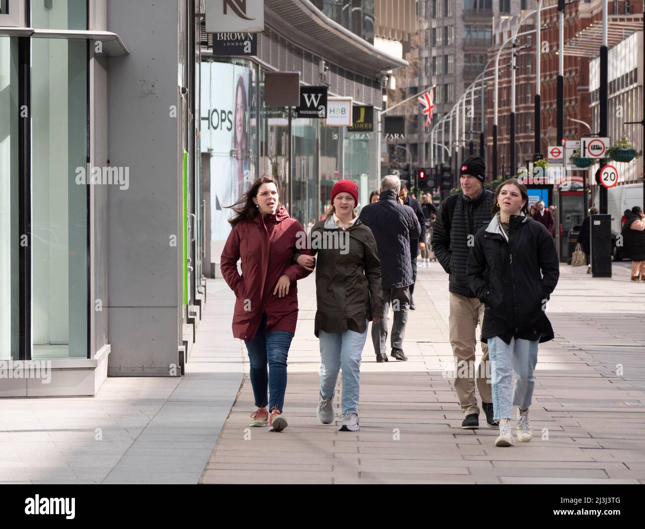 Victoria Street, London, UK Stock Photo - Alamy