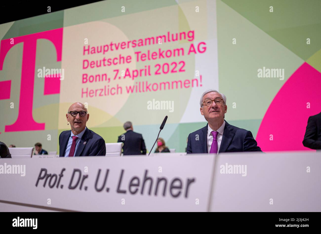 Prof. Dr. Ulrich LEHNER, Chairman of the Supervisory Board with ...