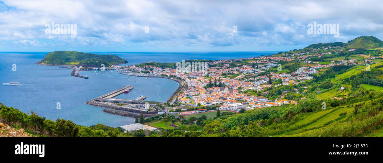 Old town horta faial island hi-res stock photography and images - Alamy