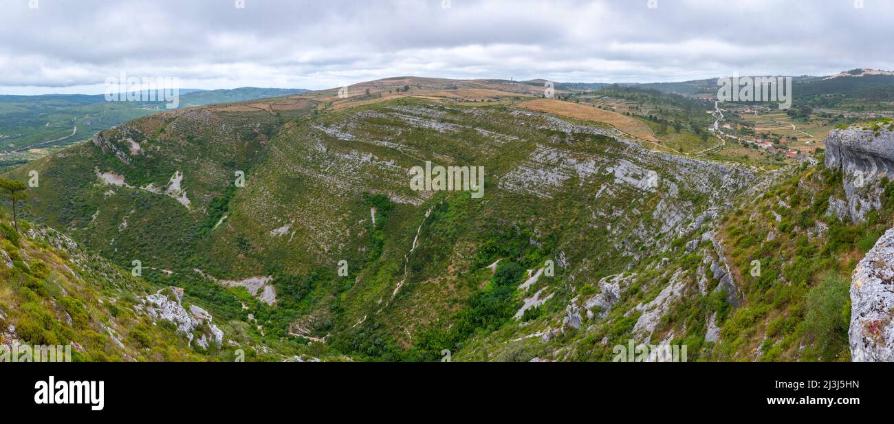 Fornea canyon near Porto de Mos in Portugal Stock Photo - Alamy