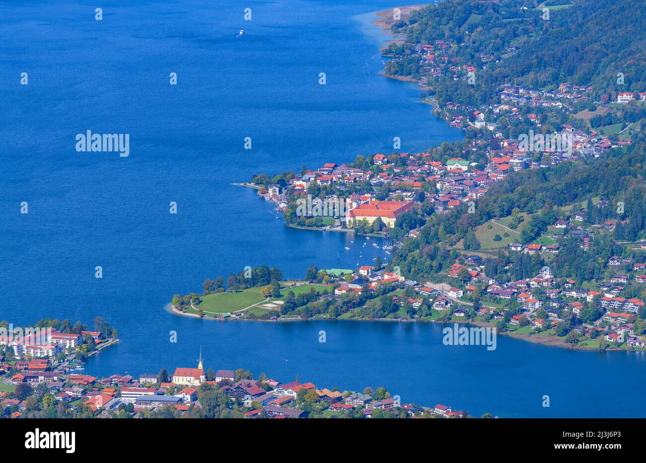 View from wallberg on tegernsee hi-res stock photography and images - Alamy
