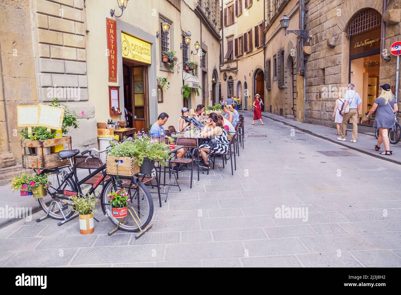 Florence restaurant hi-res stock photography and images - Alamy
