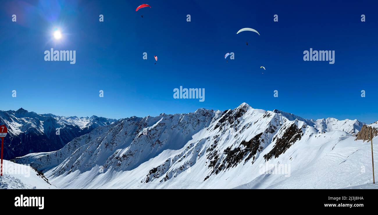 Back light paznaun hi-res stock photography and images - Alamy