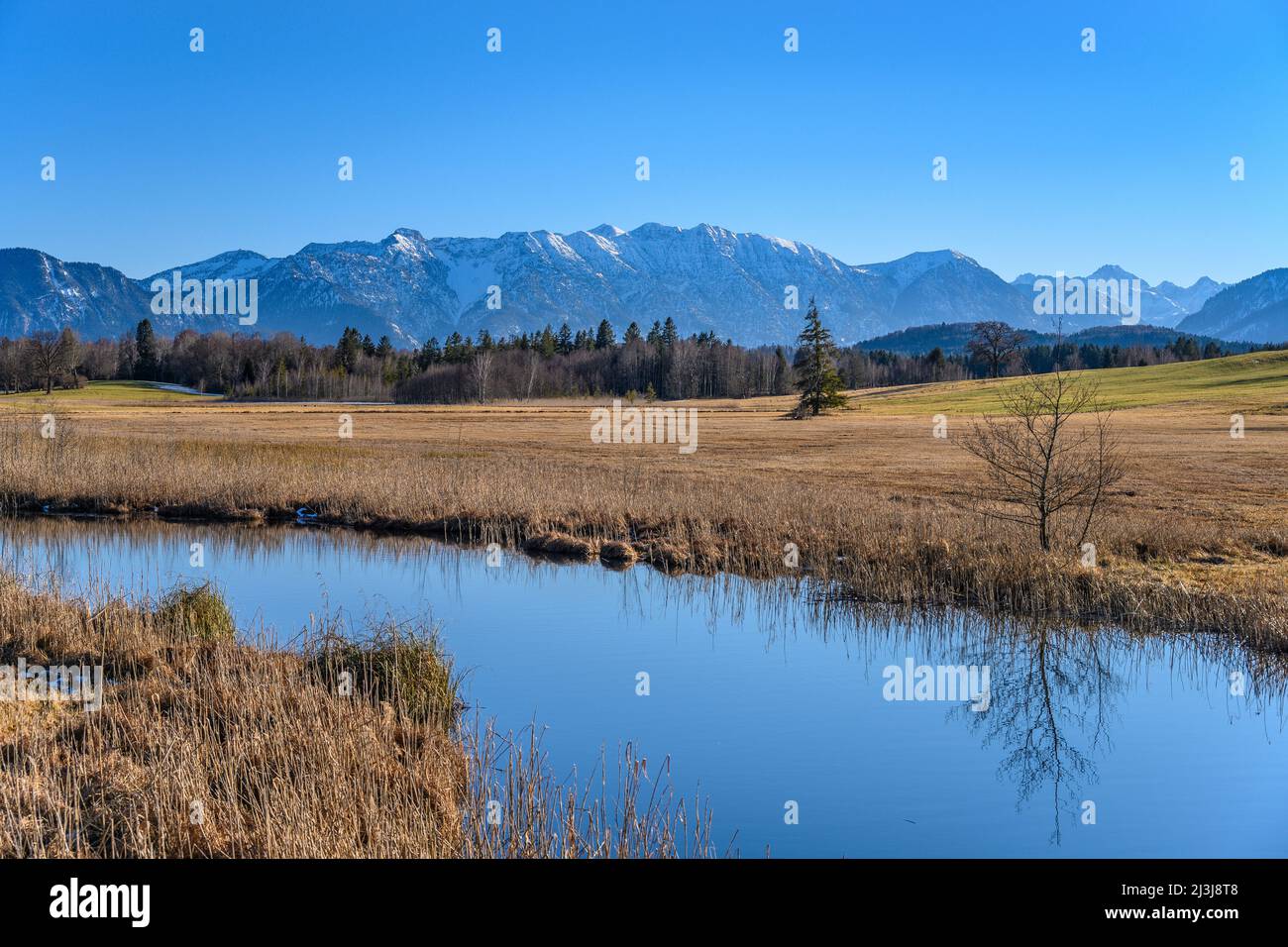 Germany, Bavaria, Upper Bavaria, Pfaffenwinkel, Uffing am Staffelsee ...