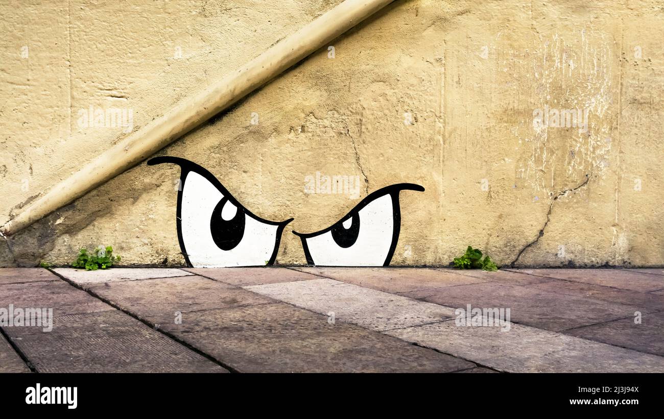 Faded graffiti hi-res stock photography and images - Alamy