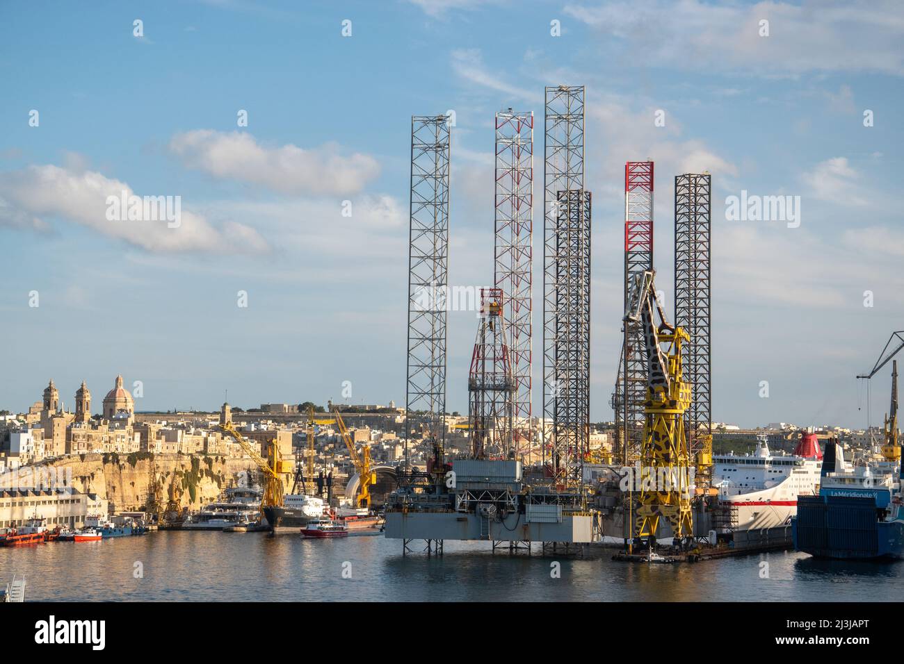 Palumbo malta shipyard hi-res stock photography and images - Alamy