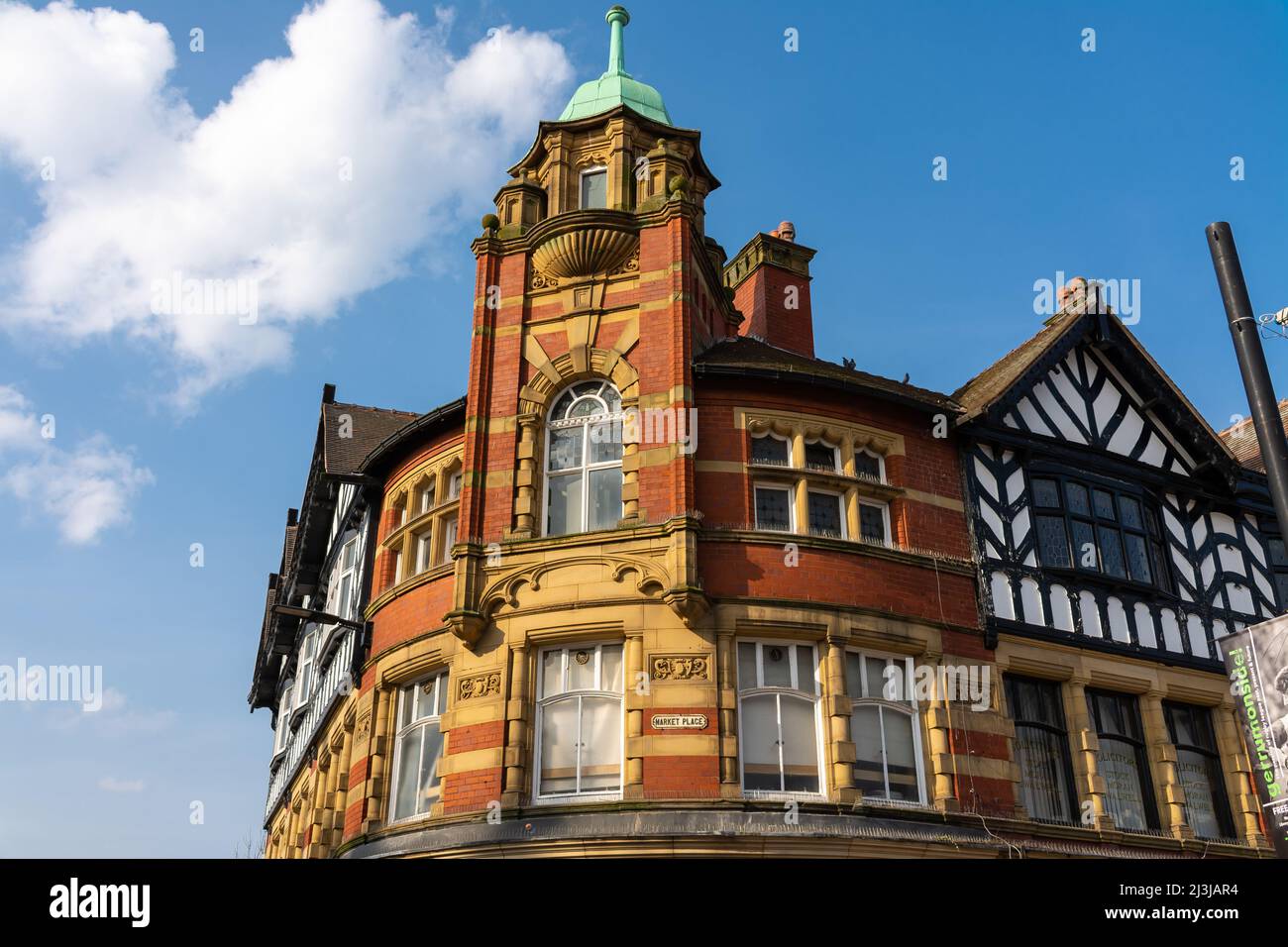 Wigan, England - United Kingdom - March 22nd, 2022: Beautiful brick ...
