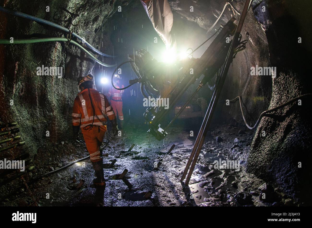 Drilling machine mine hi-res stock photography and images - Alamy
