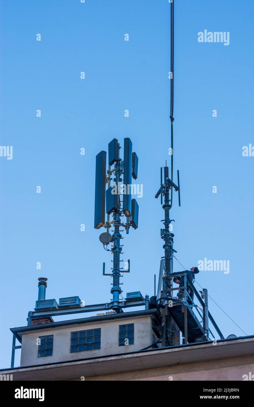 Phone mast building hi-res stock photography and images - Alamy