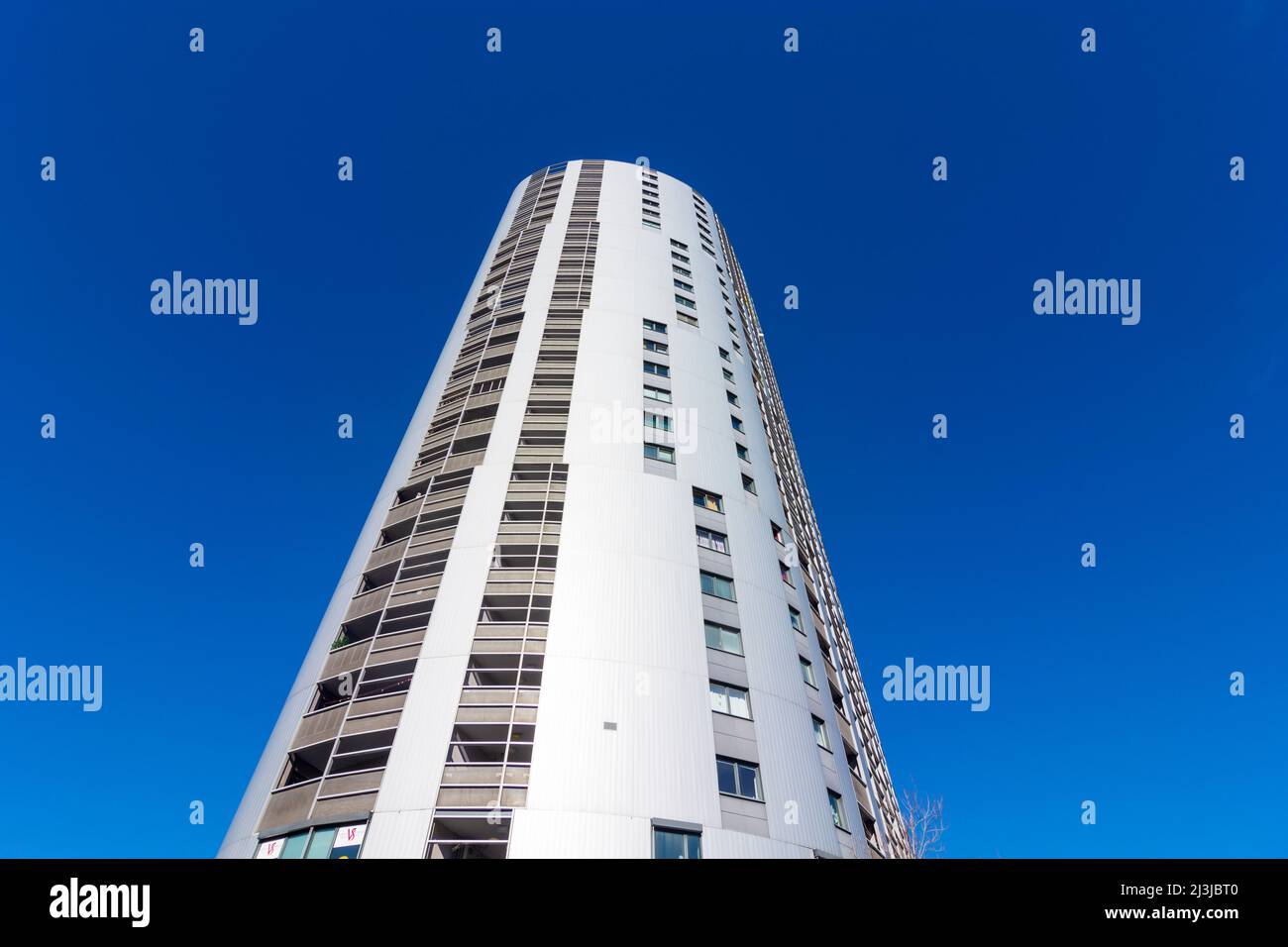 High rise residential building hochhaus hochstadtplatz in 20 district ...