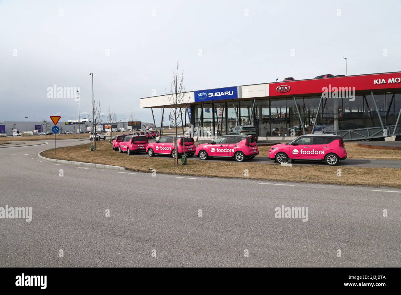 Foodora logga hi-res stock photography and images - Alamy