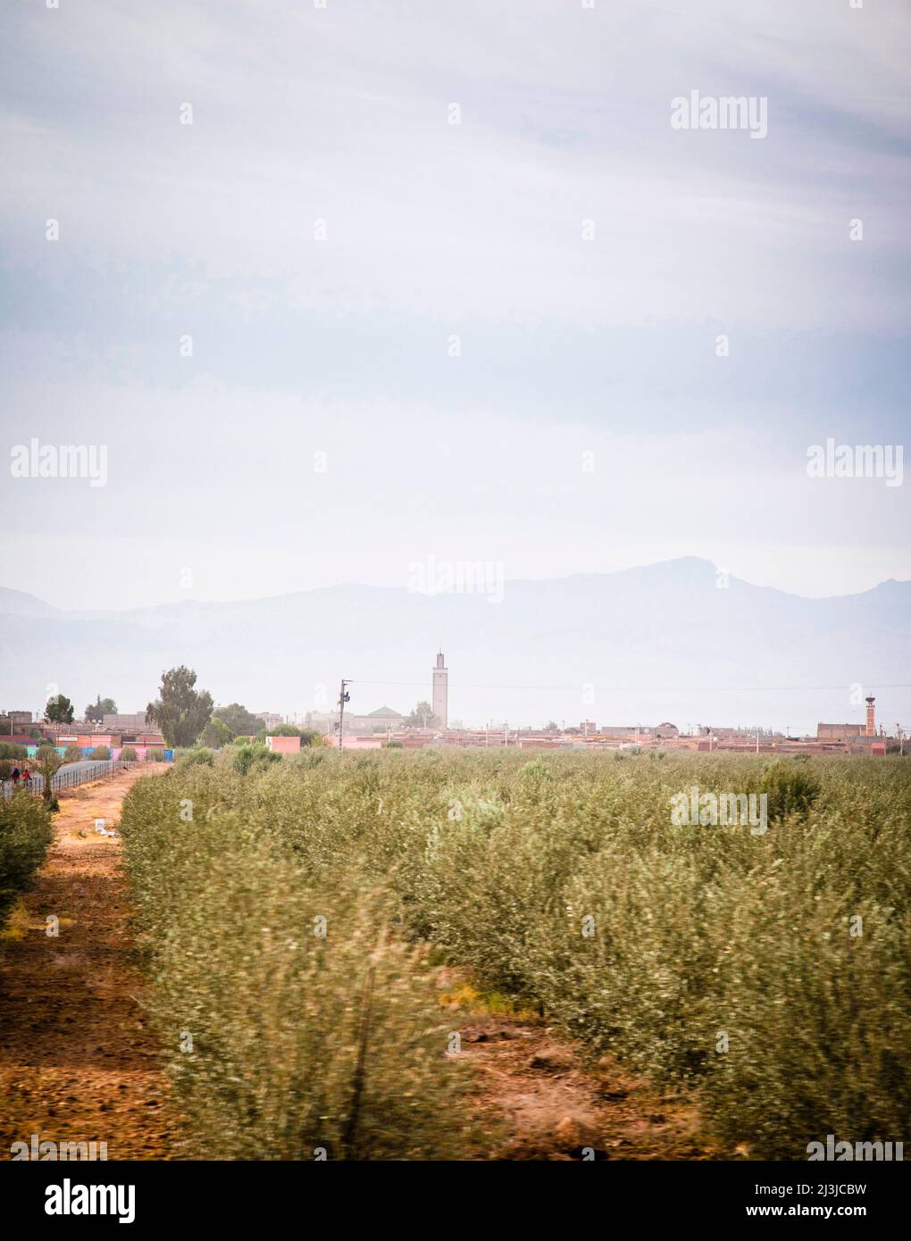 Village, Minaret, Maghreb, Morocco, Africa Stock Photo - Alamy
