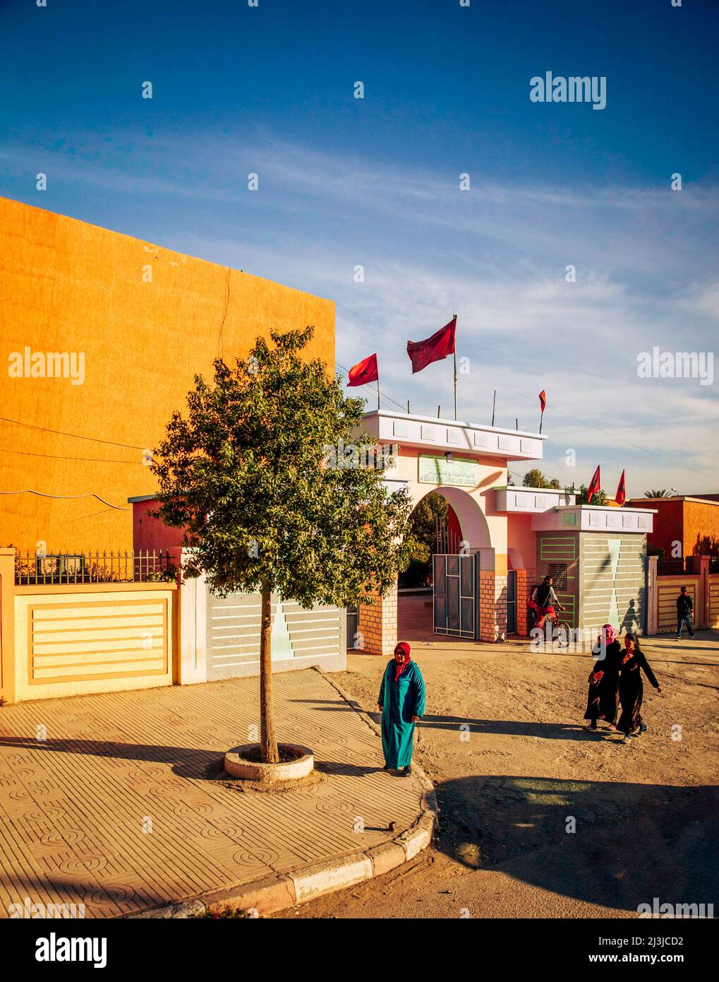 Street, City, House, Khénifra, Maghreb, Morocco, Africa Stock Photo - Alamy