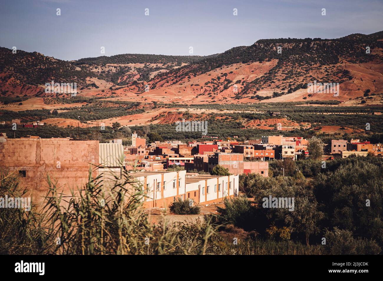 Hill, Place, House, City, Maghreb, Morocco, Africa Stock Photo - Alamy