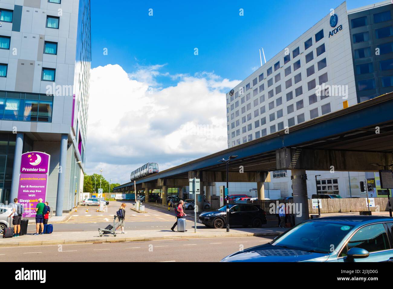 Passengers approach terminal hi-res stock photography and images - Alamy