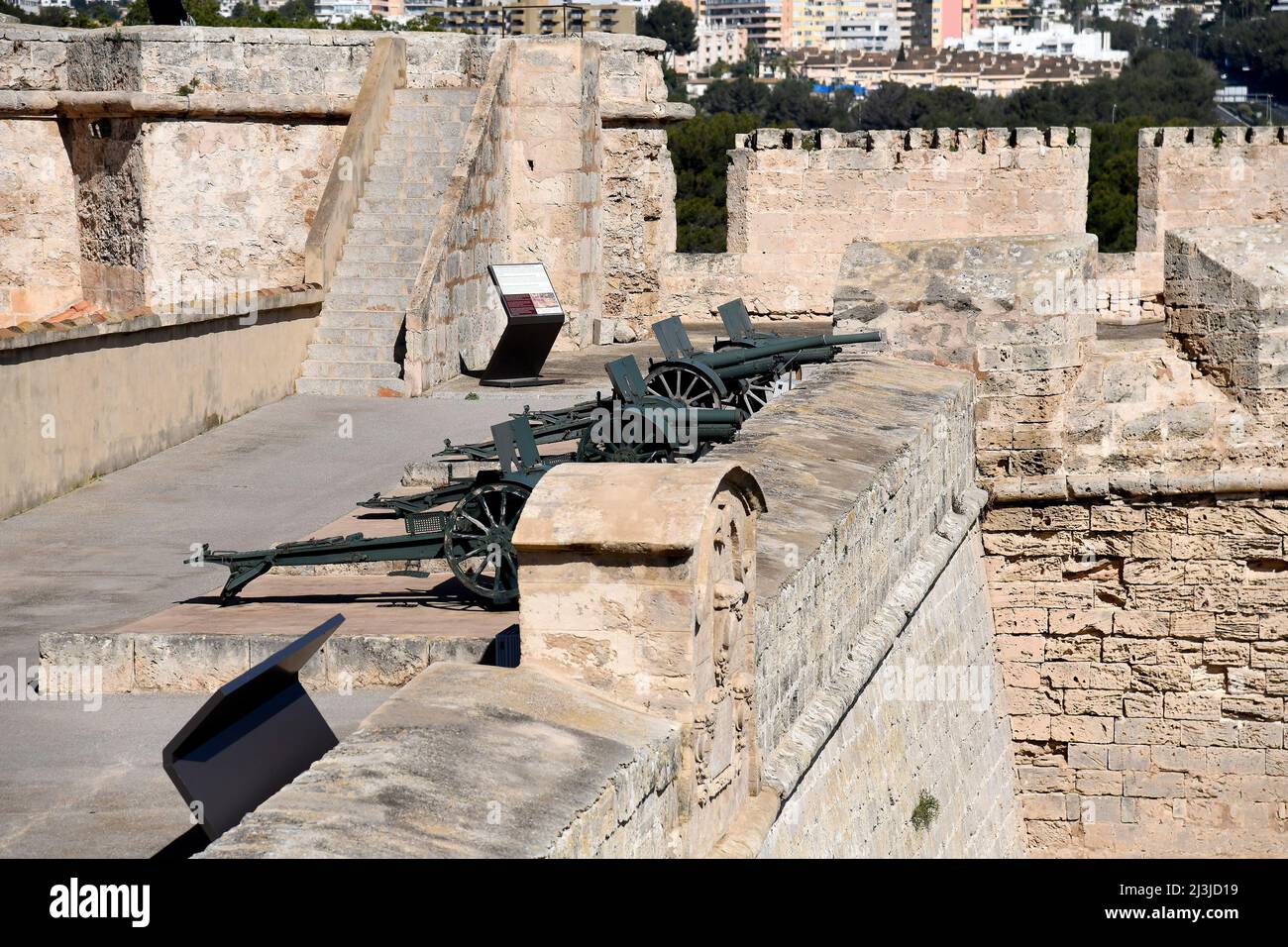 Castell de Sant Carles (Castle of San Carlos), in Palma de Mallorca ...
