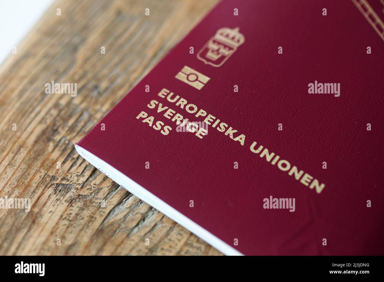 A Swedish passport Stock Photo - Alamy