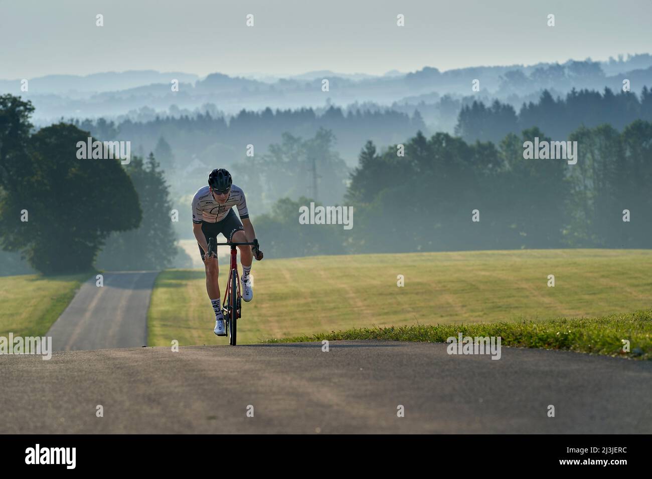 Man on the bike hi-res stock photography and images - Alamy