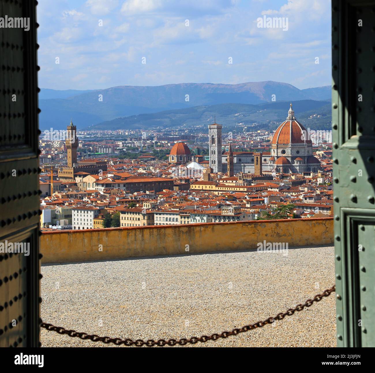 Panorama of Florence City in tuscany Region in Central of Italy and the ...