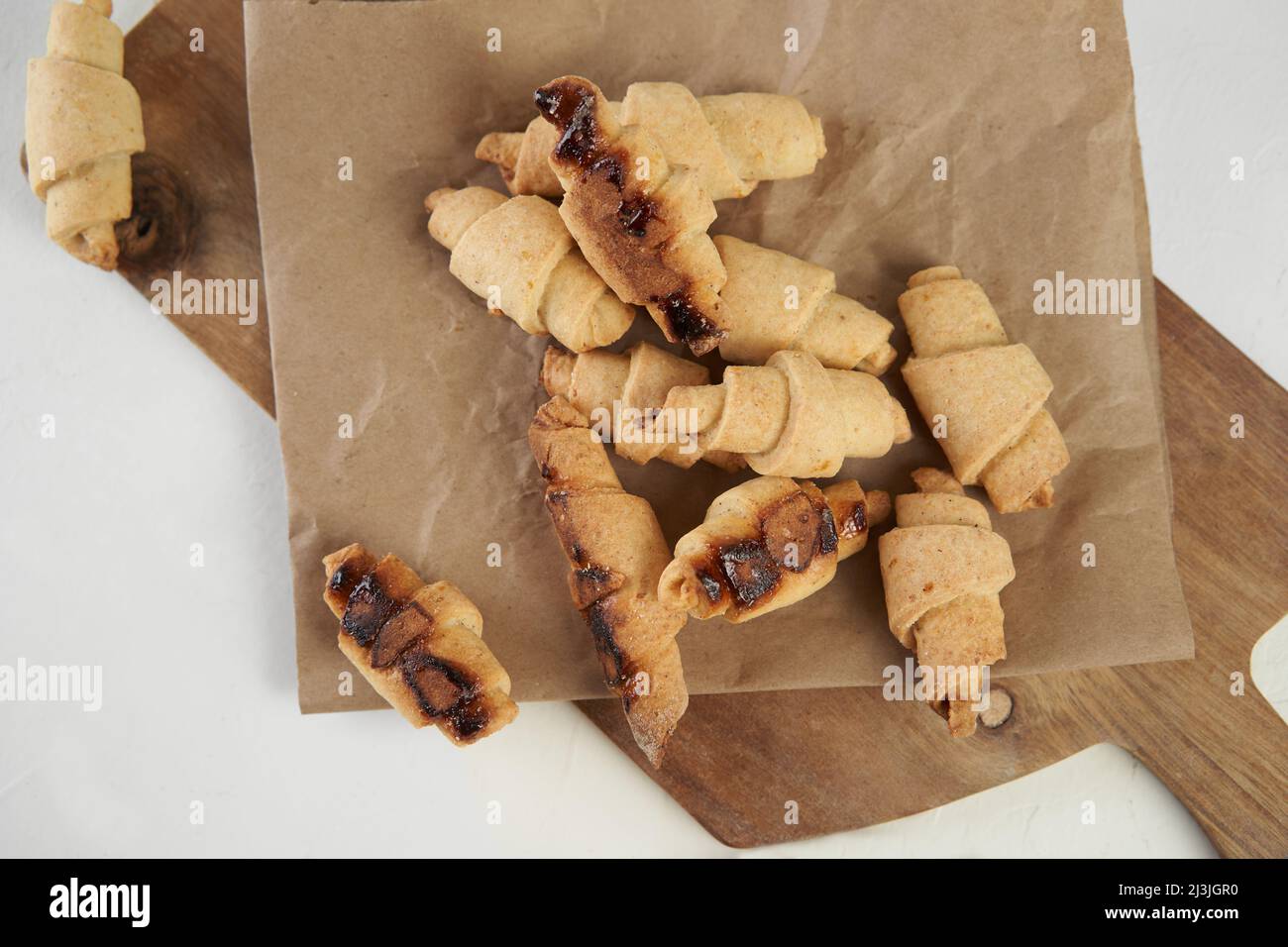 Russian slavic traditional pastry called roguelikes. Cakes bagels ...