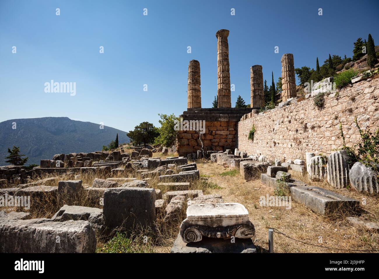 Delphi greece panorama hi-res stock photography and images - Alamy