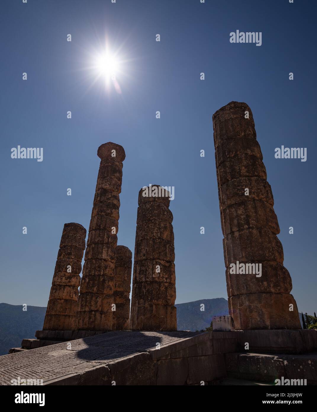 Delphi greece panorama hi-res stock photography and images - Alamy