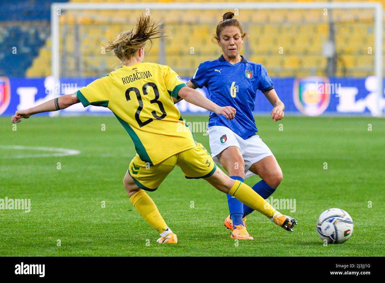 Ennio Tardini stadium, Parma, Italy, aprile 08, 2022, Manuela Giugliano ...