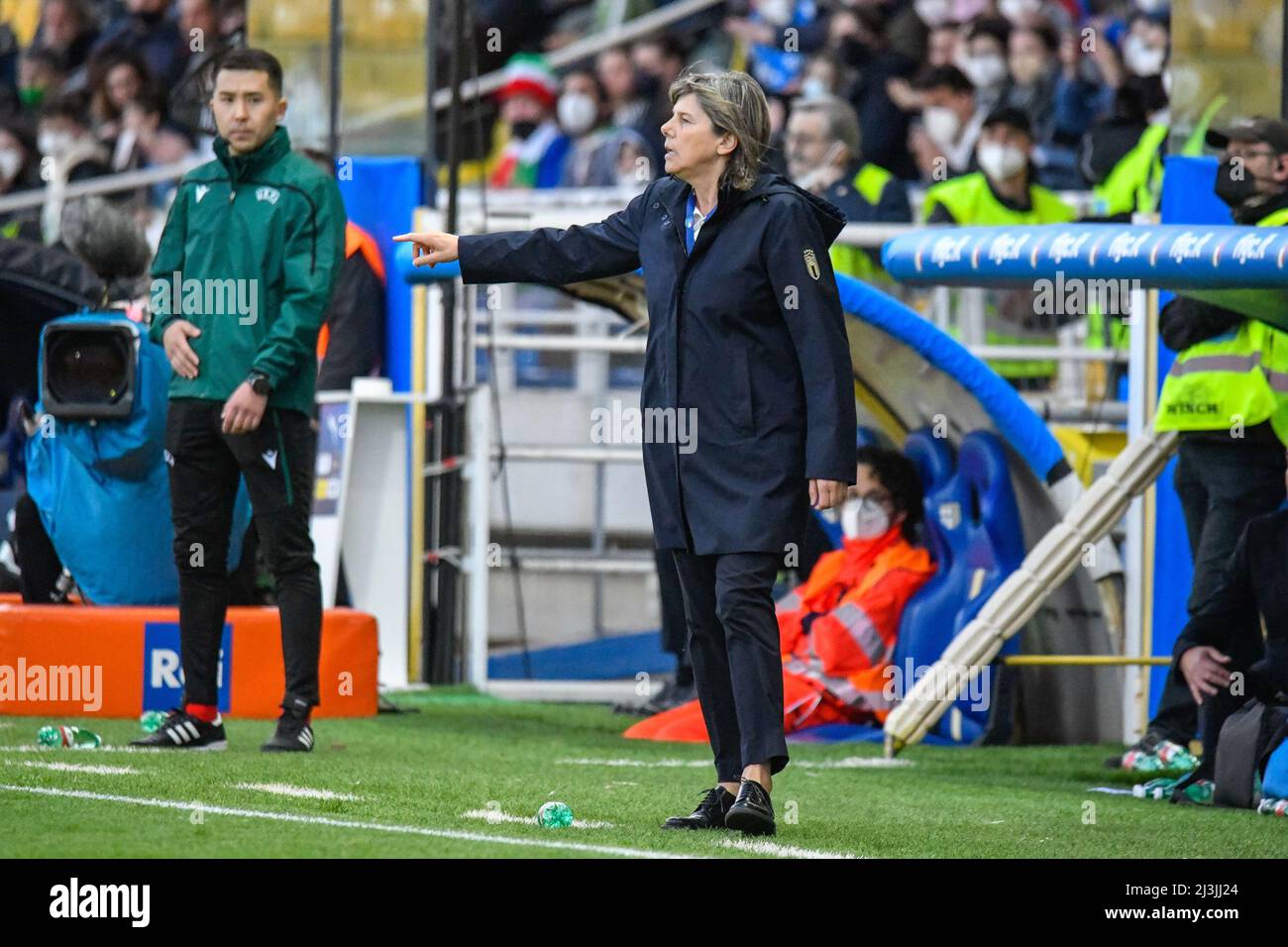 Ennio Tardini stadium, Parma, Italy, aprile 08, 2022, Head Coach Mrs ...