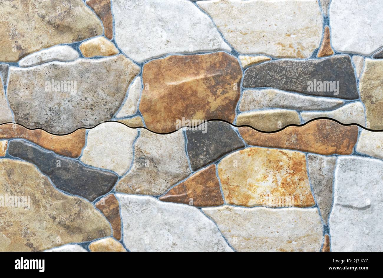 Ceramic tiles with natural stone texture. Stone background Stock Photo ...