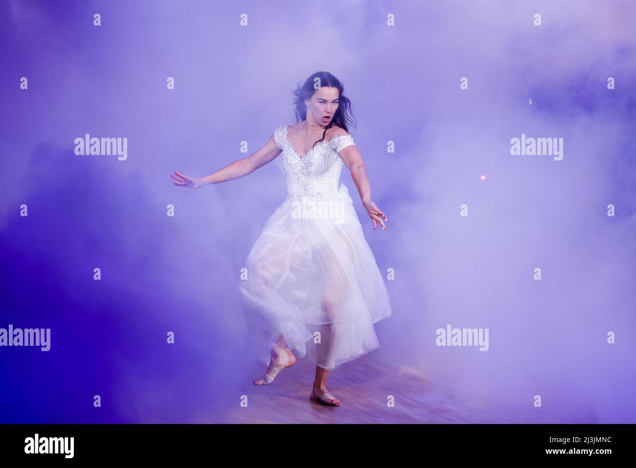 Cologne, Germany. 08th Apr, 2022. Renata Lusin, professional dancer ...