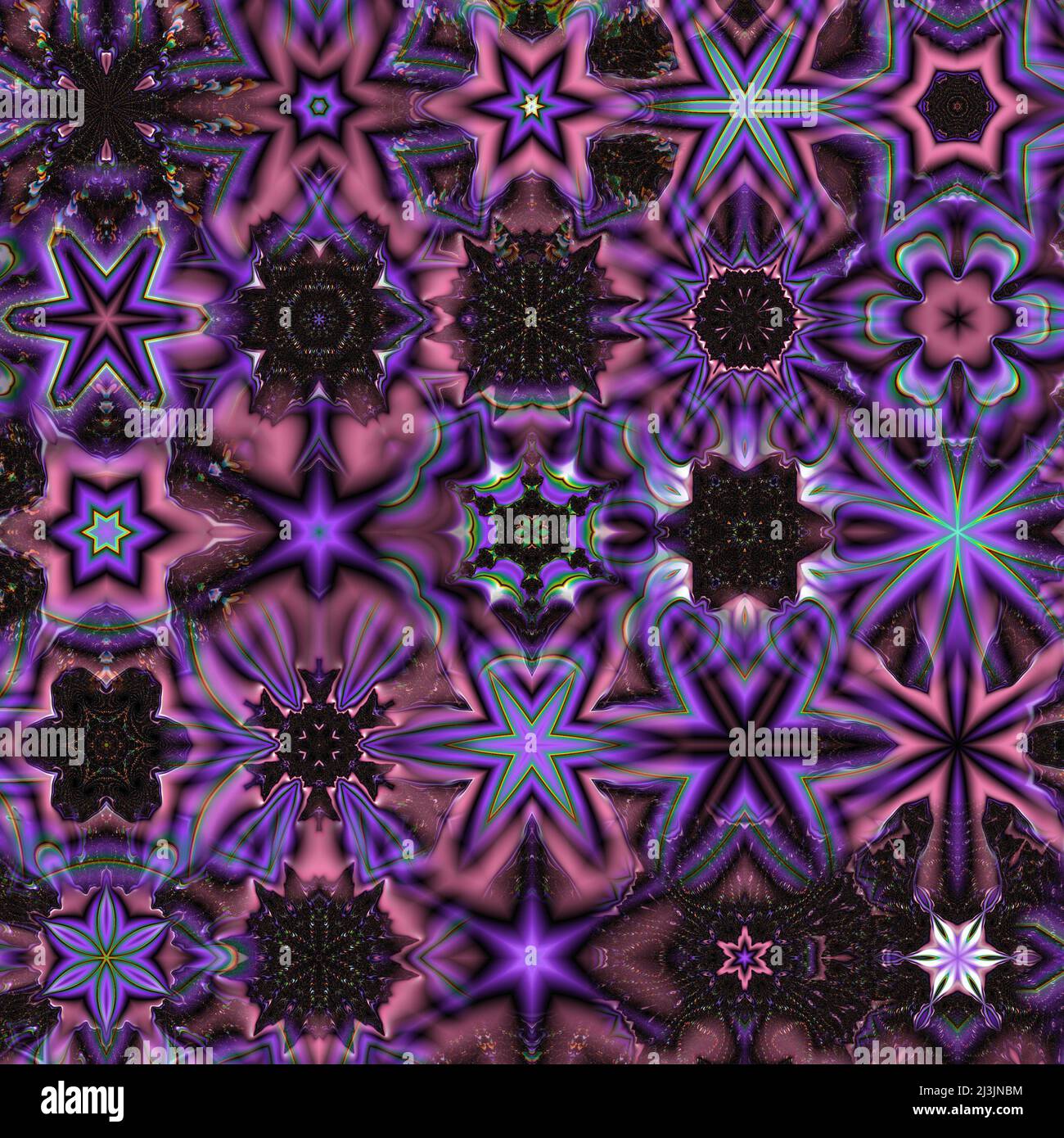 Abstract Computer generated Fractal design. A fractal is a never-ending ...