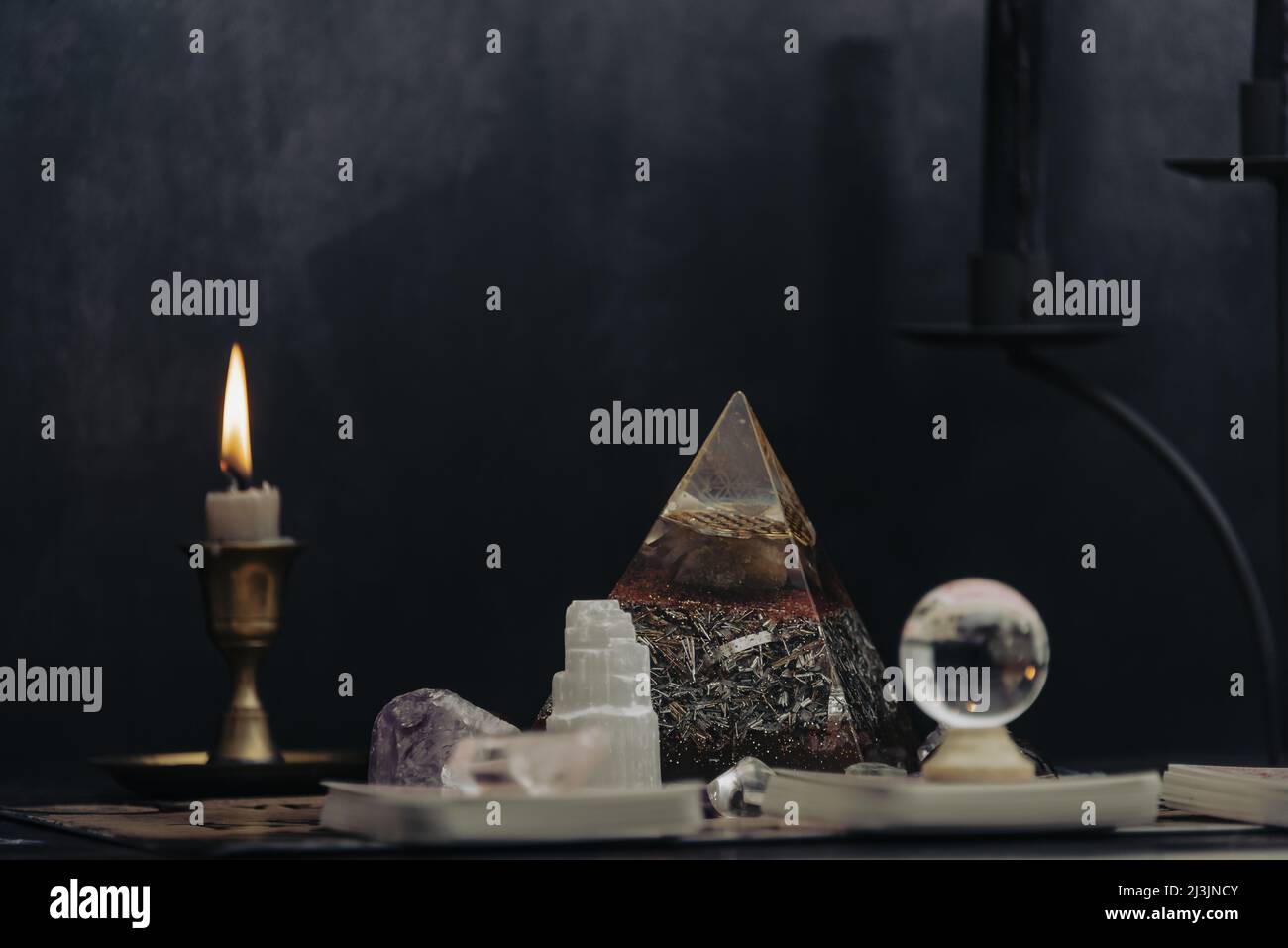 Magical night of spiritualism and black magic. Prediction of the future ...