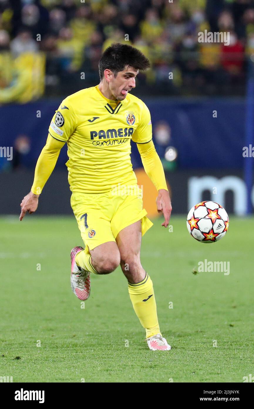 Estadio de la Ceramica, Villarreal, Italy, aprile 06, 2022, Gerard ...