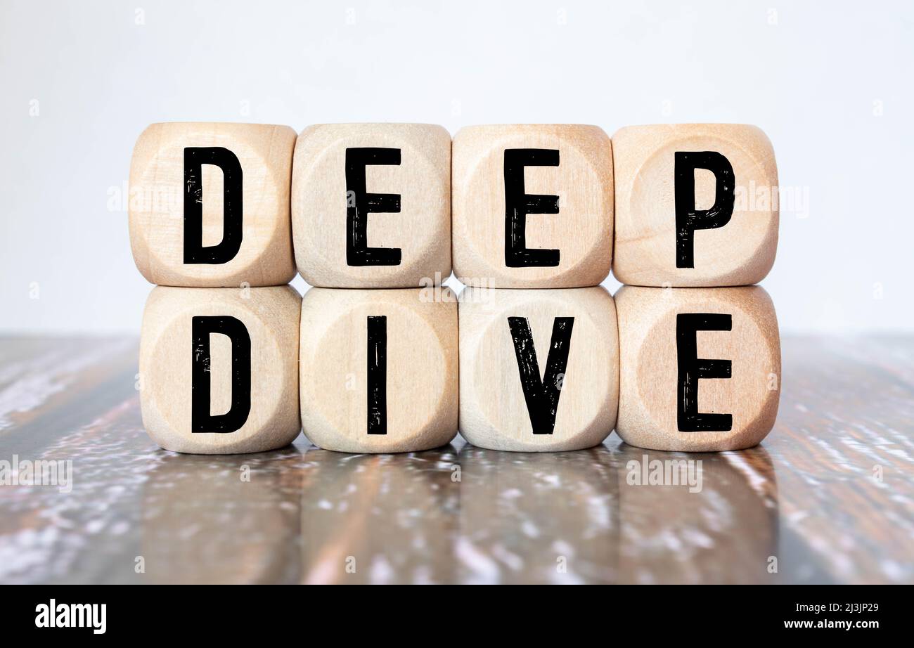 Deep dive concept hi-res stock photography and images - Alamy