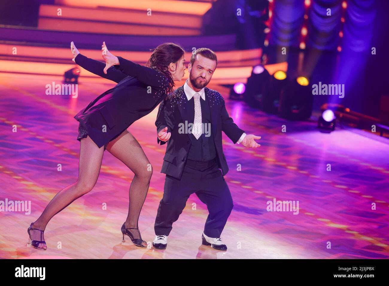 Cologne, Germany. 08th Apr, 2022. Mathias Mester, athlete, and Renata ...