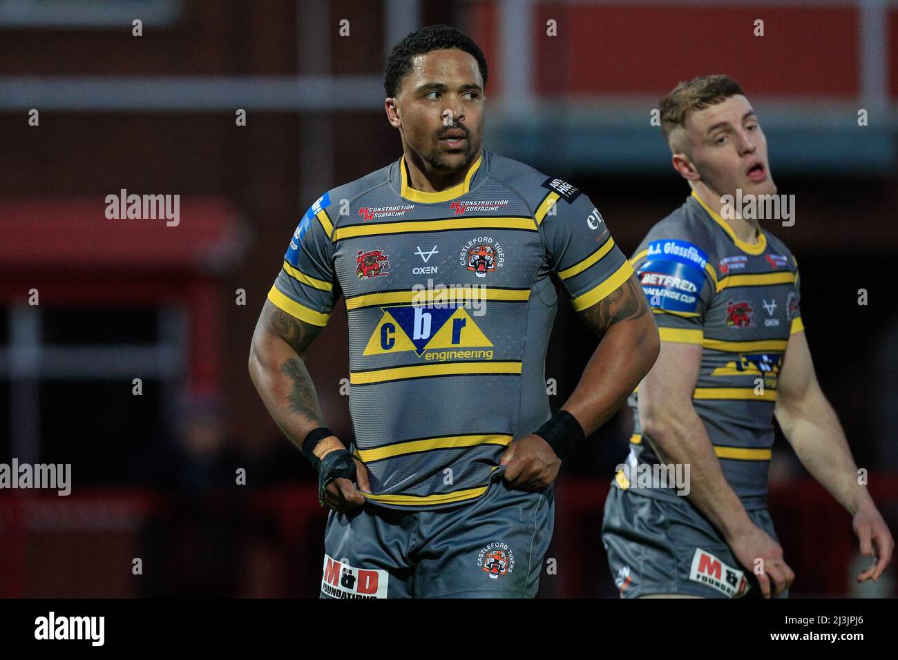 Jordan Turner (3) of Castleford Tigers during the game Stock Photo - Alamy