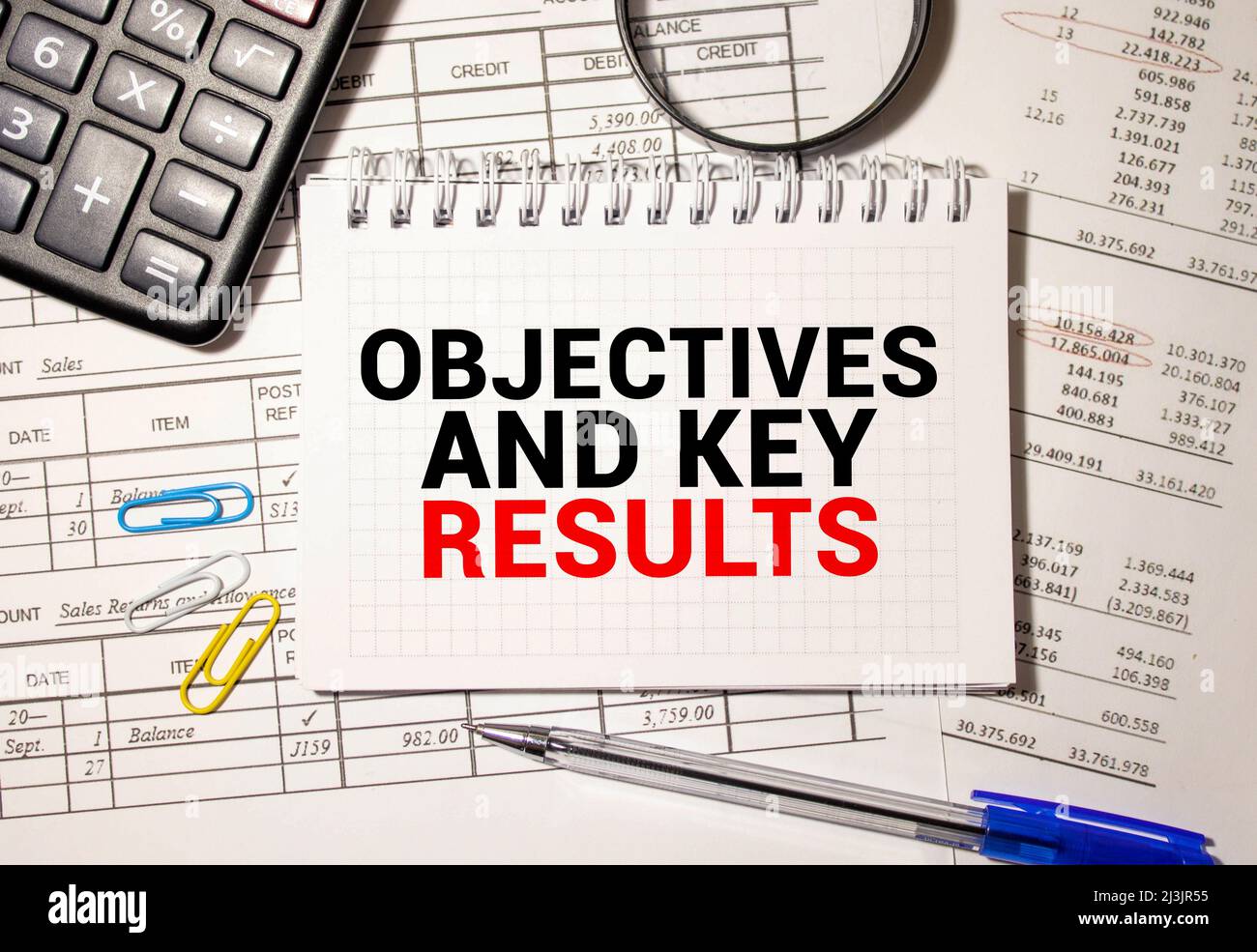 Objective key result hi-res stock photography and images - Alamy