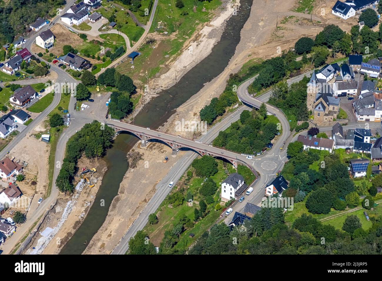Hochwasser luftaufnahme hi-res stock photography and images - Alamy