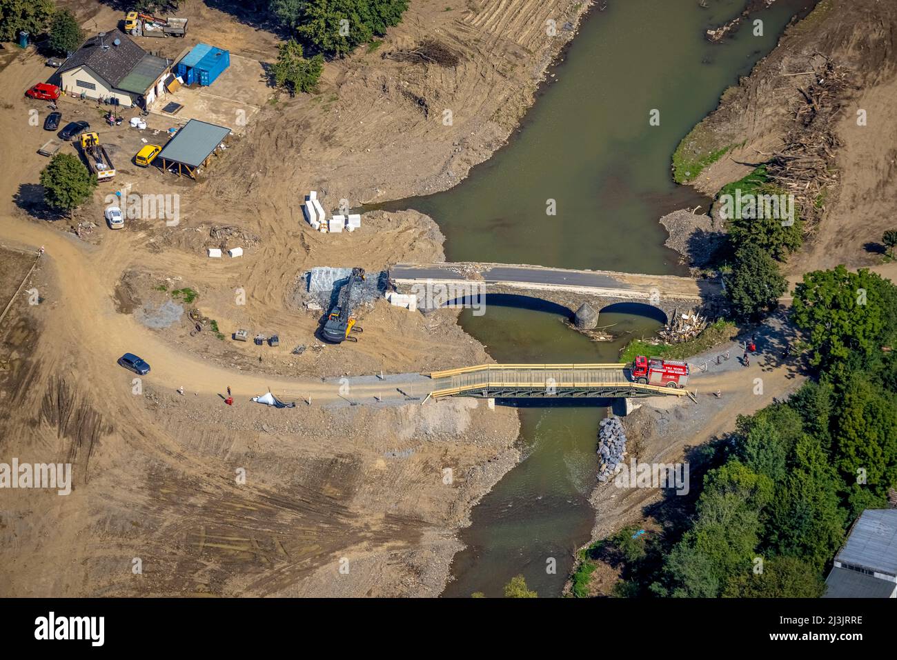 Hochwasser luftaufnahme hi-res stock photography and images - Alamy
