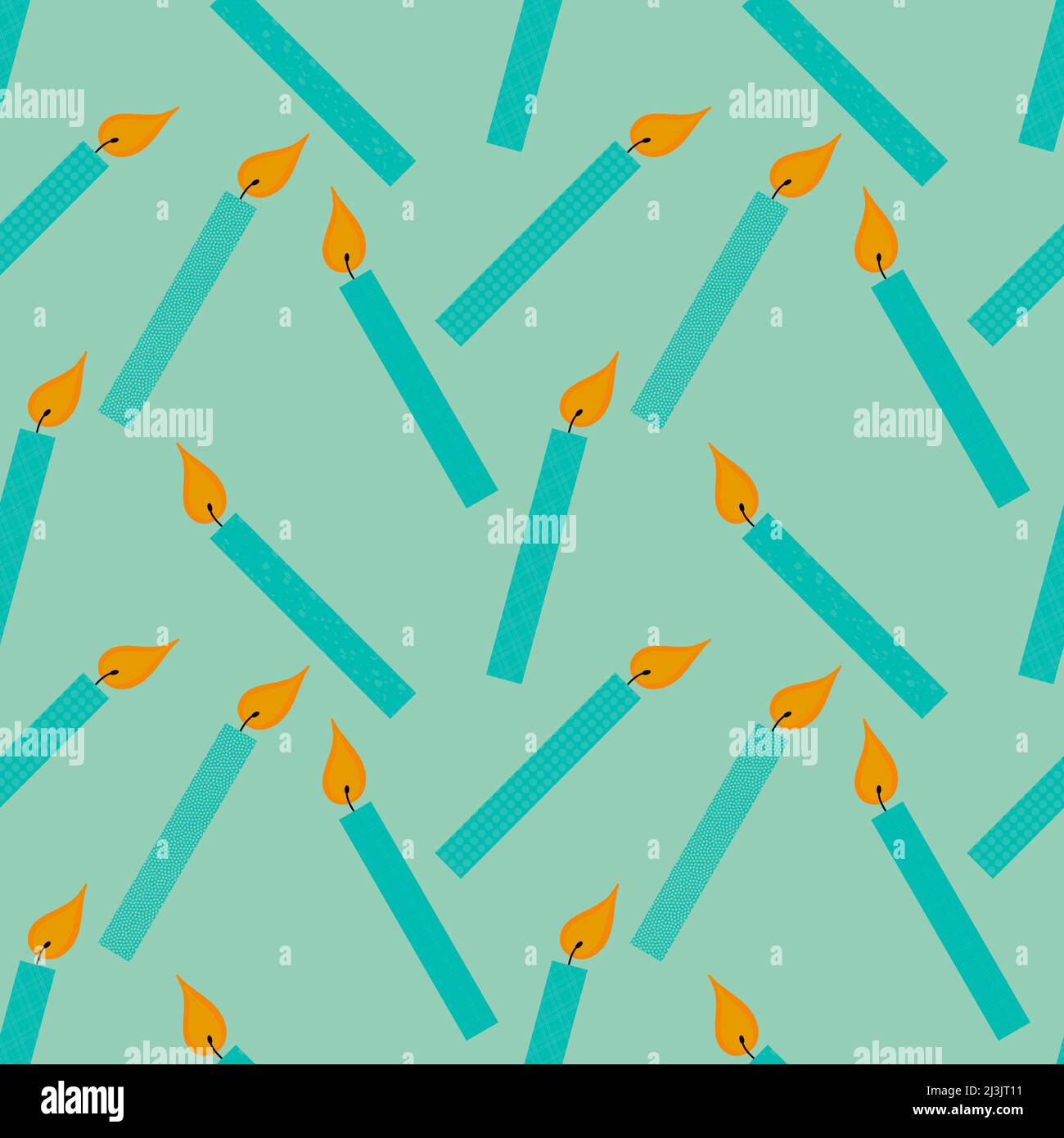 Birthday seamless candles pattern for fabrics and packaging and gifts ...