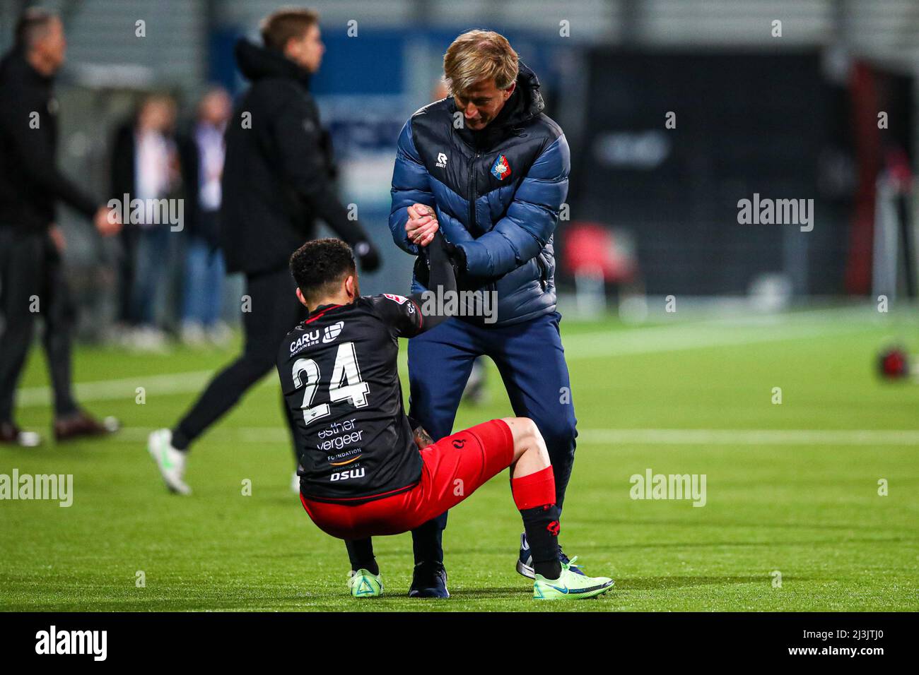 Netherlands. 08th Apr, 2022. ROTTERDAM, NETHERLANDS - APRIL 8: Brandon ...