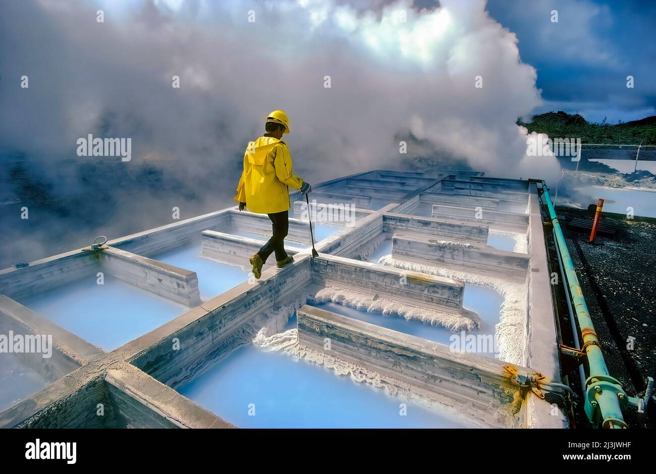 Hawaii geothermal power plant hi-res stock photography and images - Alamy