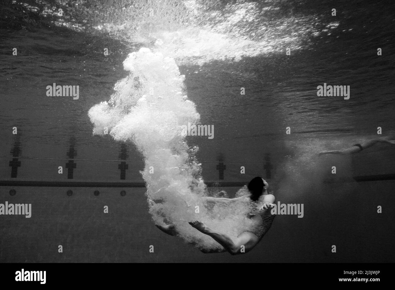 A general view of diving during day four of the 2022 British Swimming ...